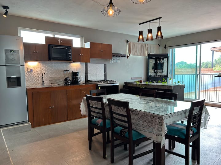 Mágico Departamento Con Magnífica Vista - Xico