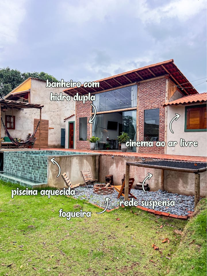 Cabana Raízes • Natureza, Amor E Piscina Aquecida - Brazil