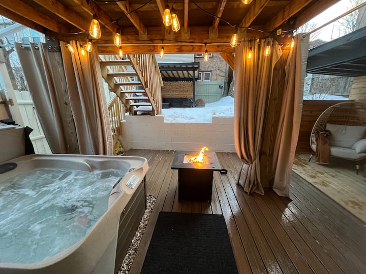 Hot Tub Patio + 2 Ensuites | Walk To Capitol & Mvp - Albany, NY