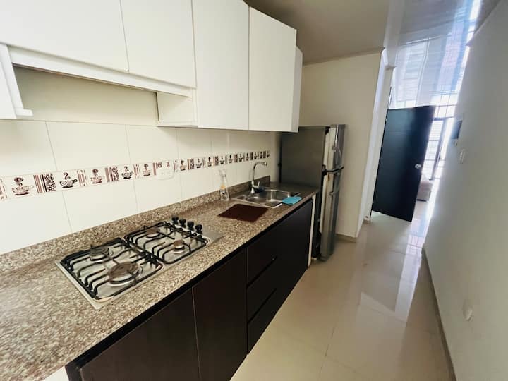 Hermoso Aparta-estudio En Pacande - Villavicencio