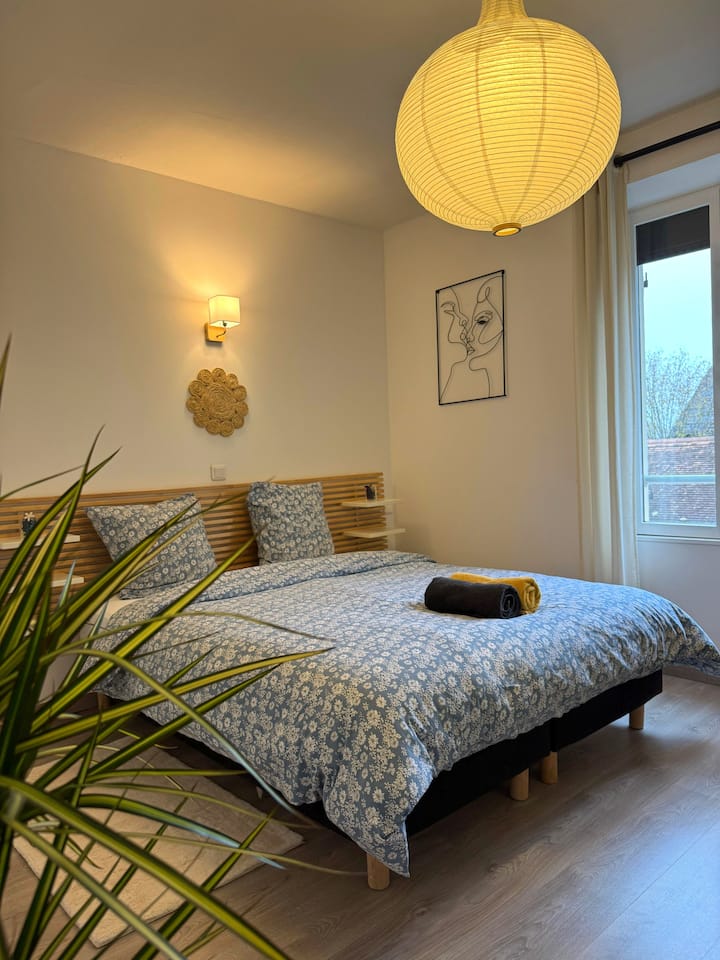 Cosy 2 Chambres - 10’disney - Parking - Netflix - Claye-Souilly