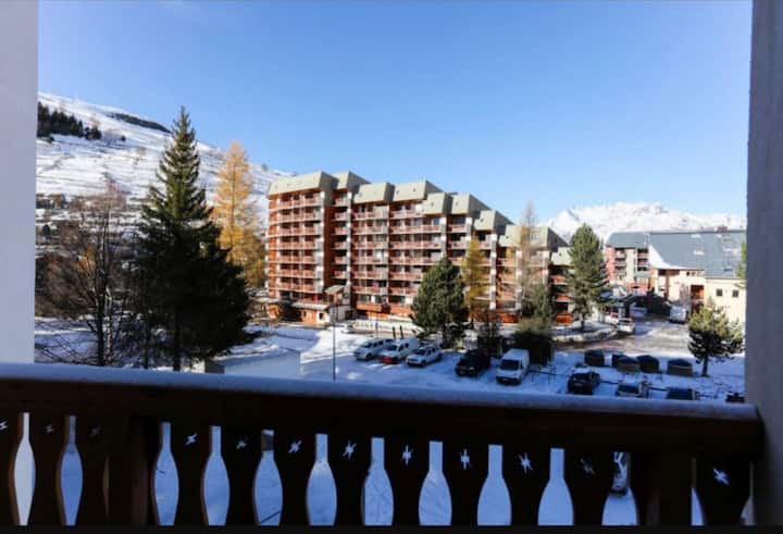 Studette 2 Personnes Départ Skis Aux Pieds~jandri - Les Deux Alpes