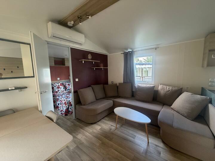 New Bungalow 507 Wifi Clim Camping Lac Des Rêves - Villeneuve-lès-Maguelone