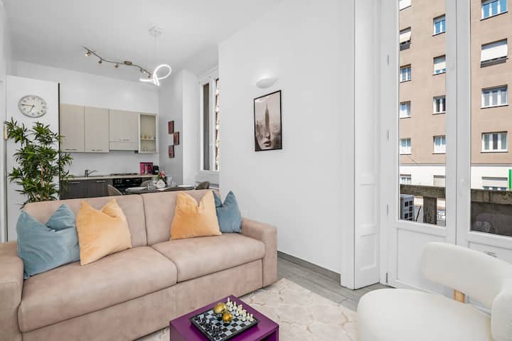 "3beds Vista Corsobuenosaires"+duomo Metro 5minuti - Milão