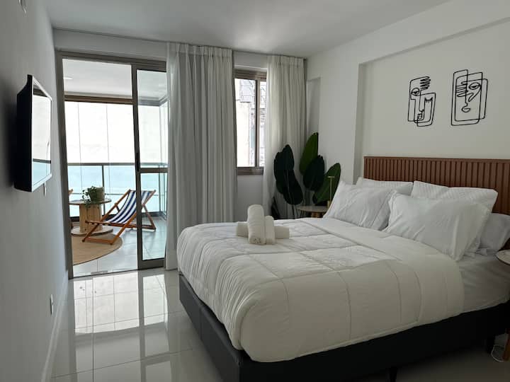 Ap Afrânio Praia Leblon Quadra Praia E Shopping - Brasil