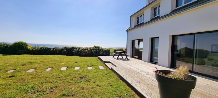 Maison Vue Mer Exceptionnelle - Plage à 600 M - Plozévet