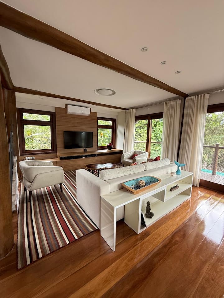 Lindíssima  E Confortável Casa Em Ilhabela - Ilhabela