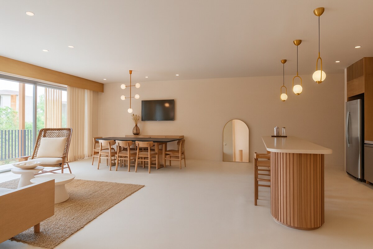 2br Skybridge con bañera | Gimnasio | Club de playa | Yoga - Airbnb