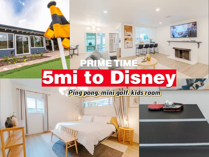 Newly Renovated 4b3b Retreat Minutes From Disney - Anaheim