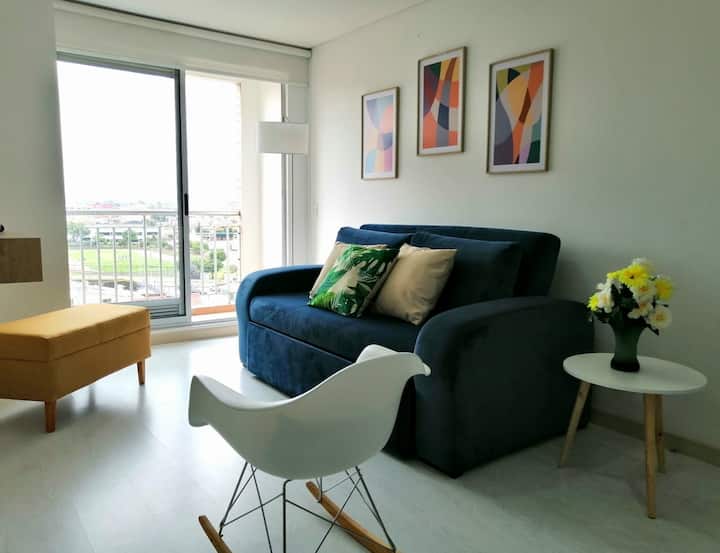 Apto Con Vista Natural, Parking, Wifi, Cajicá - Cajicá