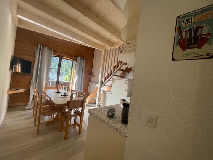 F2 Duplex Cosy Au Cœur De Châtel - Châtel