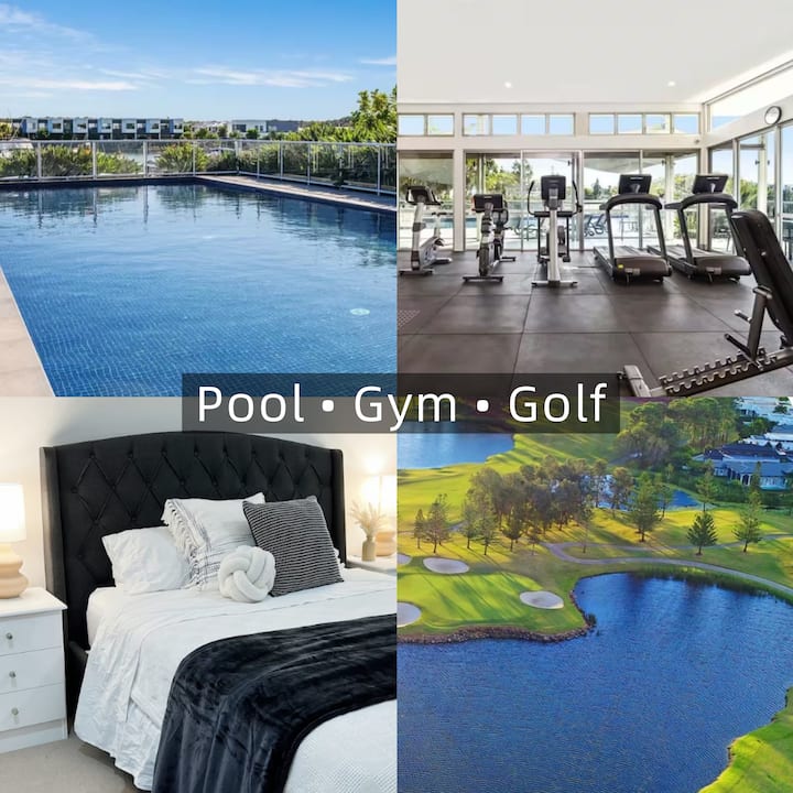 Peaceful Oasis｜pool・gym・golf ・ Prime Location - Warner Bros. Movie World, Oxenford