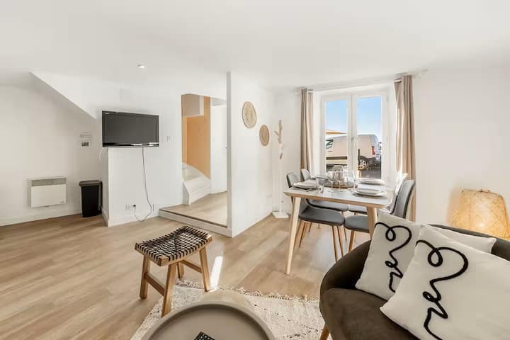 Bord De L'eau 1 - Vue Mer/parking -Duplex - 4 Pers - Cancale