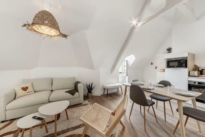 Bord De L'eau 6 - Vue Mer/parking - 3 Personnes - Cancale