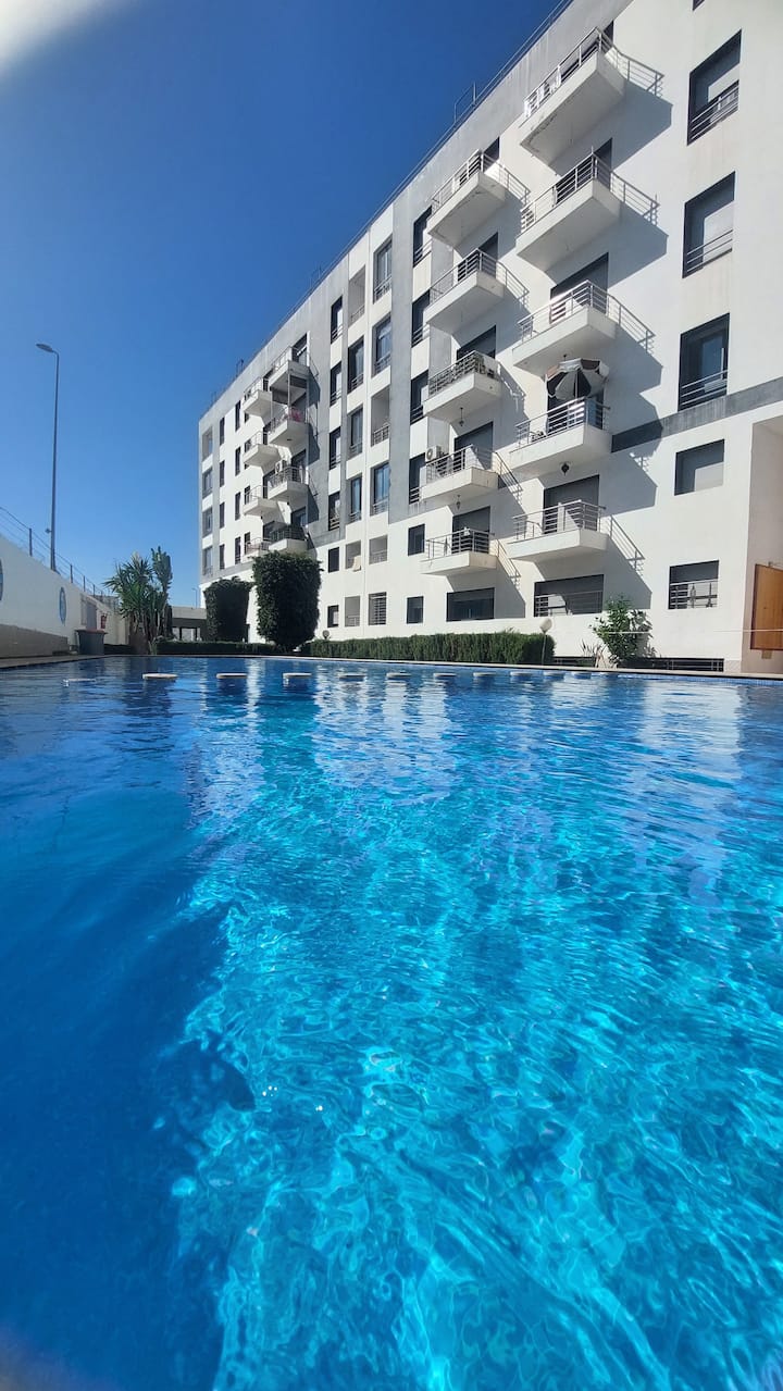 Studio Confortable Dans Une Résidence Fermée - Bouznika