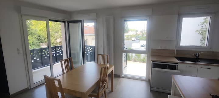 Bel Appartement T3 Meublé à Talence, - Talence