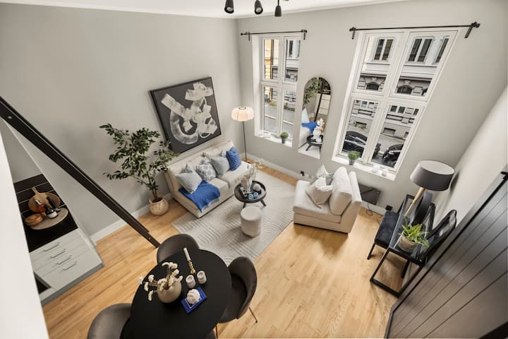 Elegant 2 Bedroom Flat In Vika, Oslo City Centre - Oslo