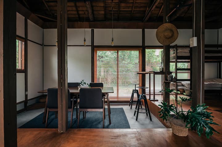 緑に包まれる古民家ステイ|貸切サウナ付き|お洒落なカフェの朝食プラン可能 - Yokosuka