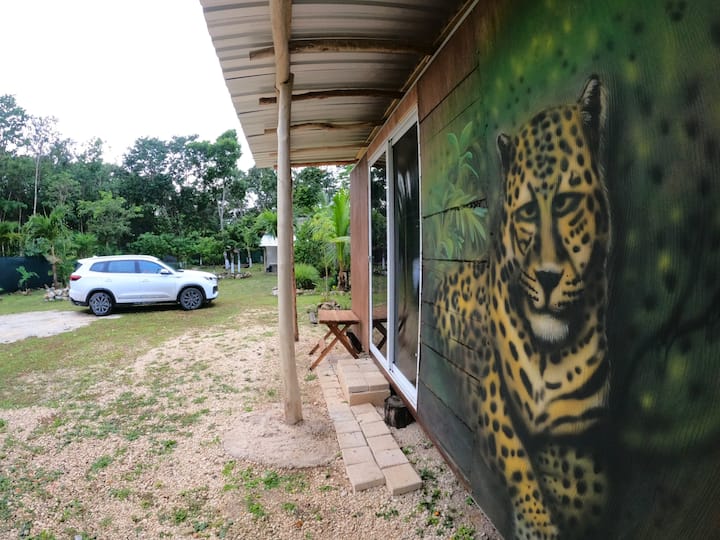 Cabane Jaguar Nature & Feu De Camp 30min De Cancún - Quintana Roo