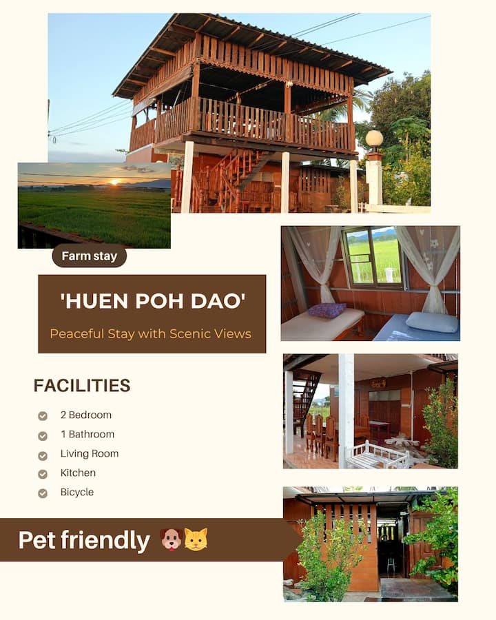 Huen Poh Dao: Peaceful Stay With Scenic Views - Lampang