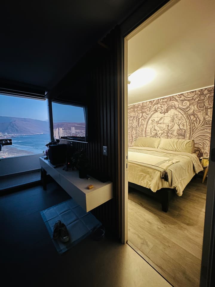 Depto. Con Vista Playa Brava. Cortesía Desayuno. - Alto Hospicio