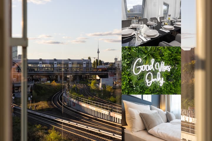 Urban Apartment |4 Sz| Balkon | Fernsehturm-blick - Berlin