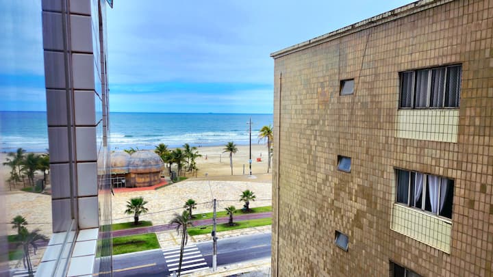 Apto Amplo / Wi-fi/ Vista Linda Para O Mar - Praia Grande