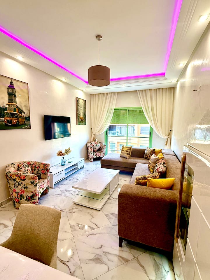 Appartement Chic à Côté De Carré Eden - Guéliz - Marrakech