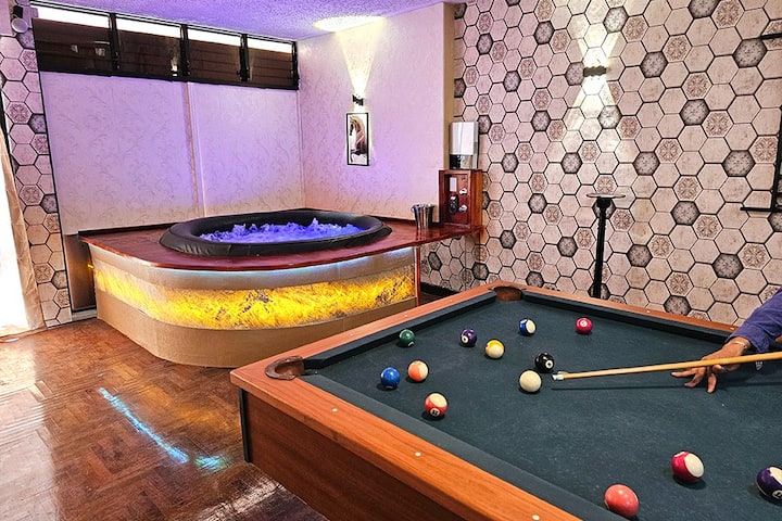 Jacuzzi Y Billar En Casa, A Relajarte Y Disfrutar - Guatemala City