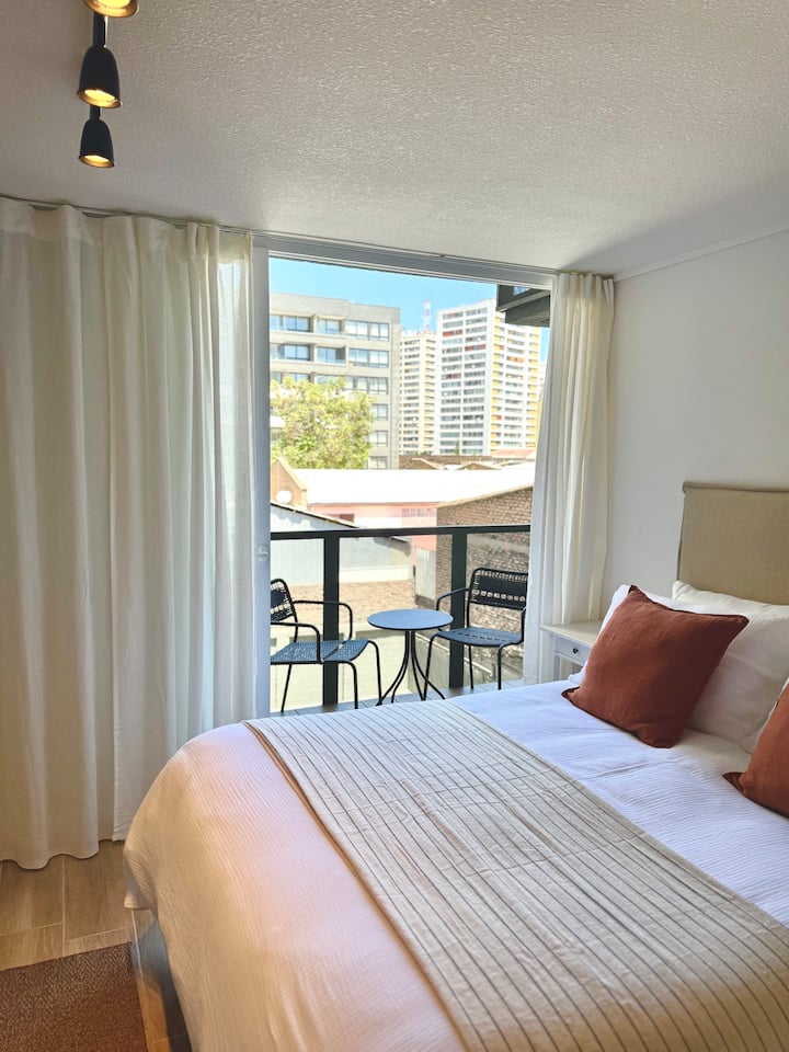 Acogedor Departamento En El Corazón De Santiago - Providencia