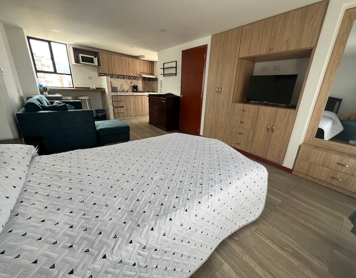 Apartaestudio-vista Al Volcán Y Senda Del Carnaval - Pasto