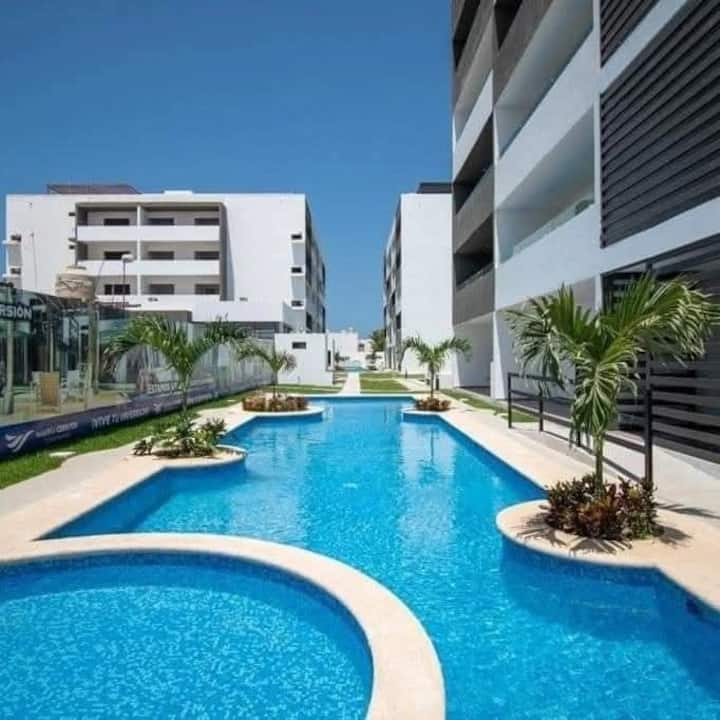 Condo De Lujo Con 6 Albercas, Alberca De Olas - Mazatlán