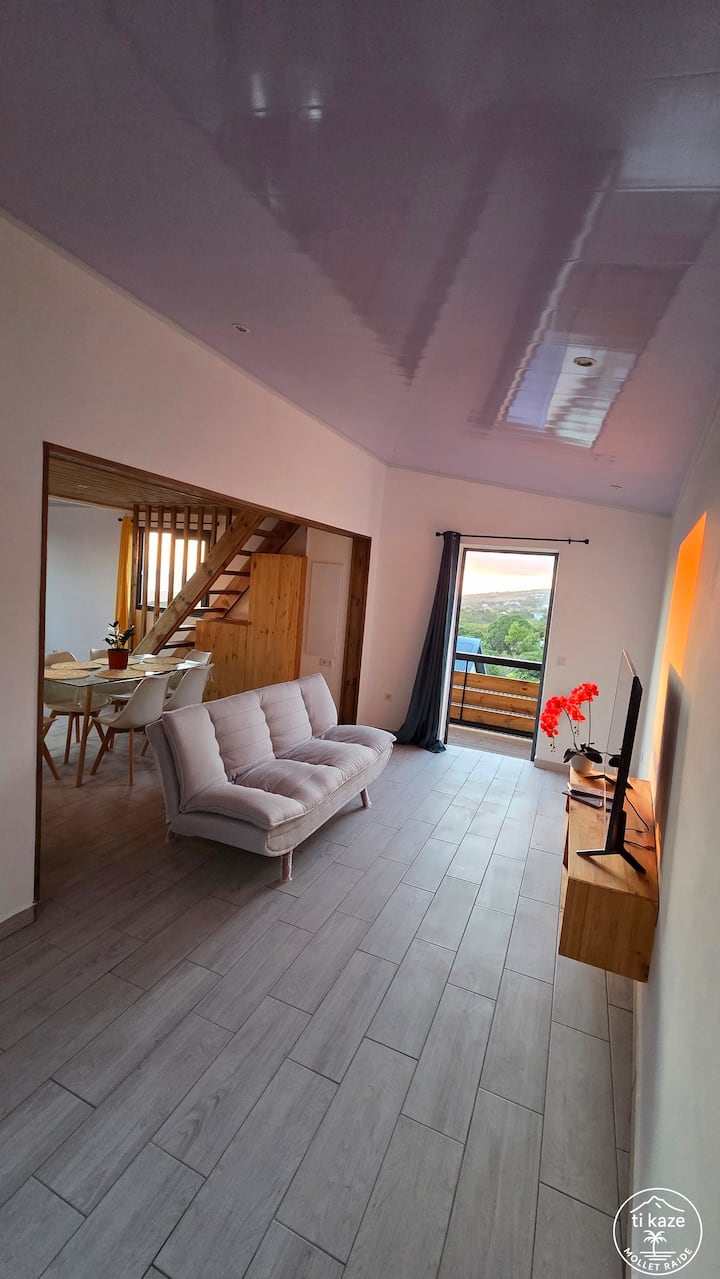 Ti Caze Mollet Raide – Vue Panoramique & Calme - La Réunion