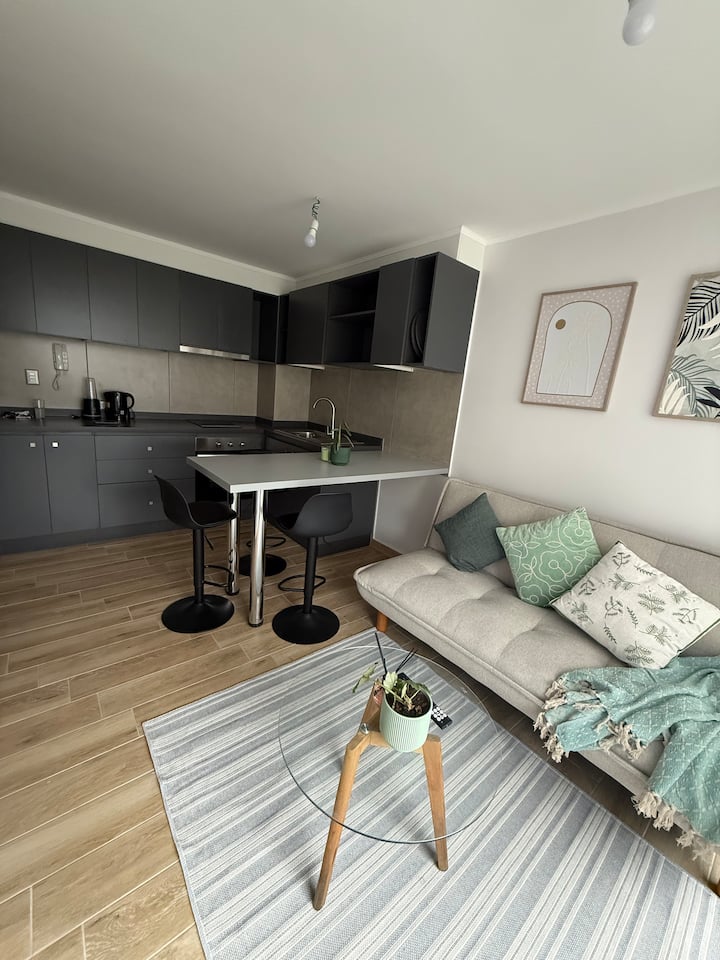 Hermoso Departamento Fundo El Carmen - 4 Huéspedes - Temuco