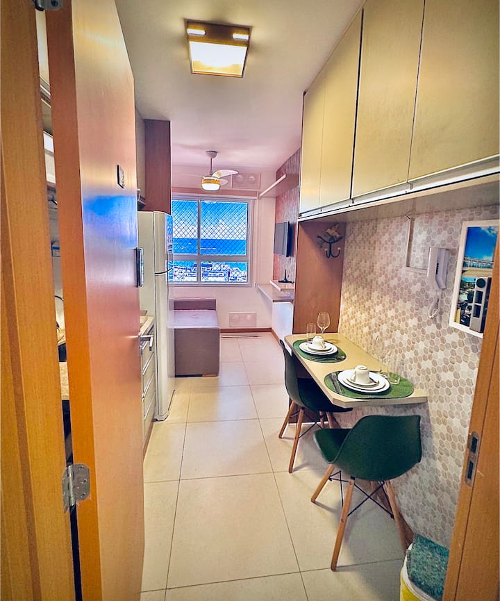 Vista Mar| Quarto E Sala Aconchegante Em Salvador - Salvador