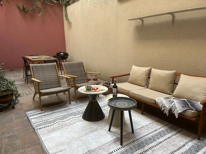 Offre&nbsp;: -25&nbsp;% En Cas D'annulation De Dernière Minute | Meilleur Appartement Avec Patio - Mexico City