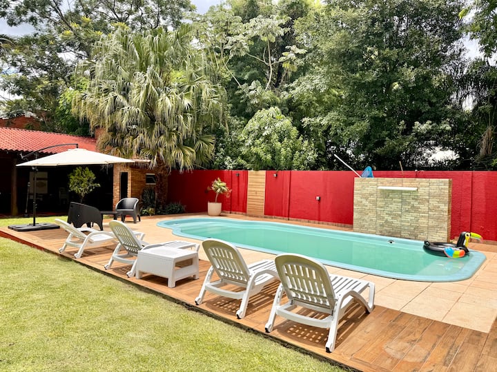 Nature -D1, Jardin, Pileta Quincho Y Parrilla - Puerto Iguazú