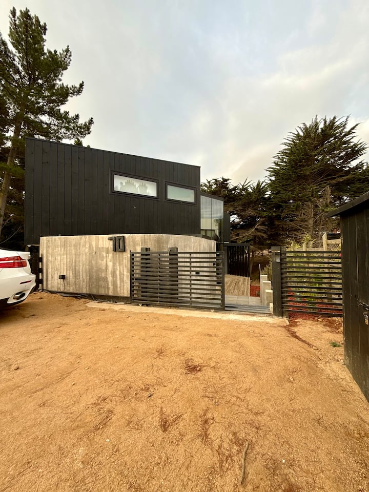 Casa Para 12 A Minutos Del Mar Con Terraza Y Bosqu - Pichilemu