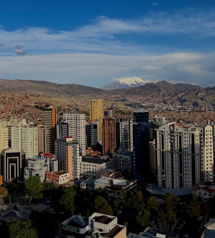 Modern Studio With Panoramic View – 16th - Bolivie