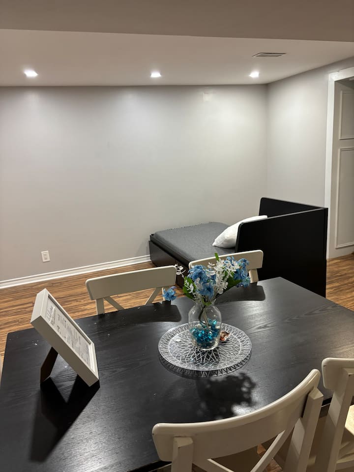 1 Bdrm + Den Basement Apartment- 15 Min From Yyz - Centennial Park