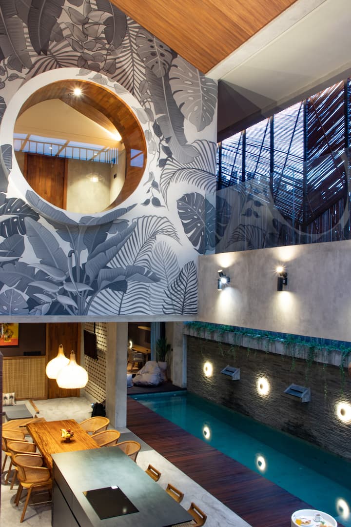 3br Elegant Villa In Umalas For Group - Bali