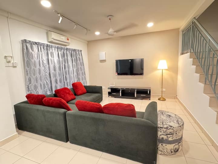 [New] Best Central Location |Cosy Place |12pax 4br - Seremban
