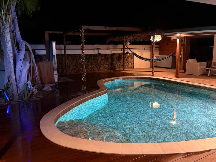 Villa Maina Studio Luxe Accès Lagon Kayak - French Polynesia