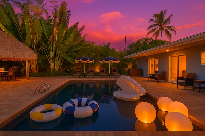 Heat Salt Pool|hottub|min To Beach|mini Pickleball - Melbourne, FL