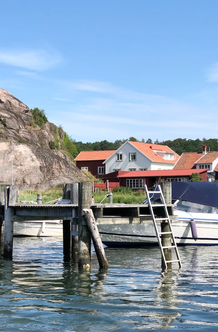 Härligt Boende 50m Från Havet I Vackra Gerlesborg - Hunnebostrand