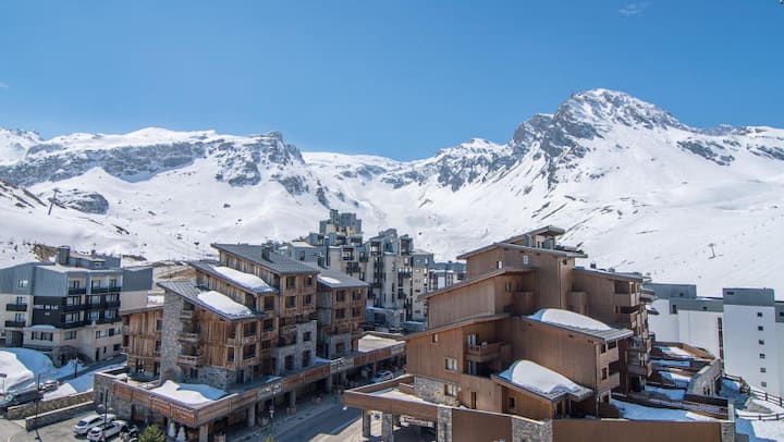 Appartement 6 Pax Traversant Vue Sud Exceptionelle - Peisey-Nancroix