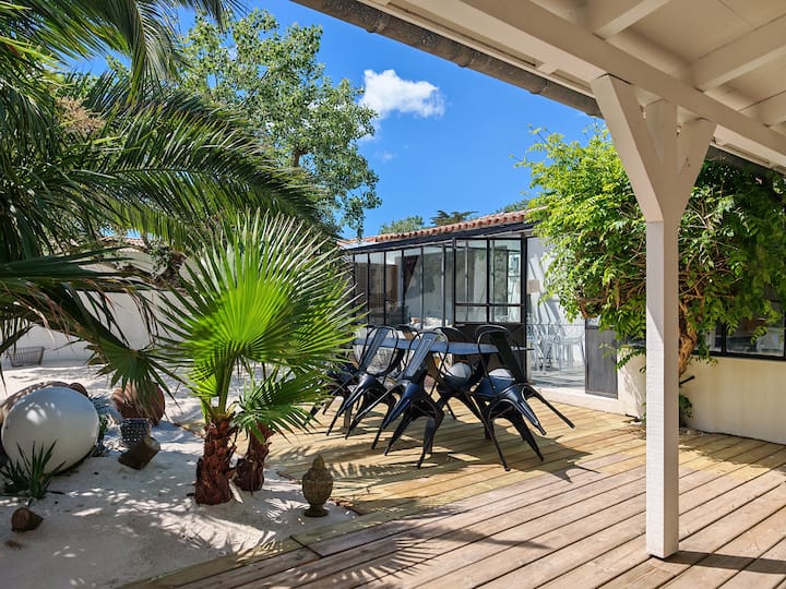 Beach Cottage: La Mer à Vos Pieds - La Couarde-sur-Mer