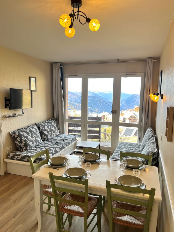 Appartement 4/5 Personnes Ski Aux Pieds Caribou313 - Valmeinier