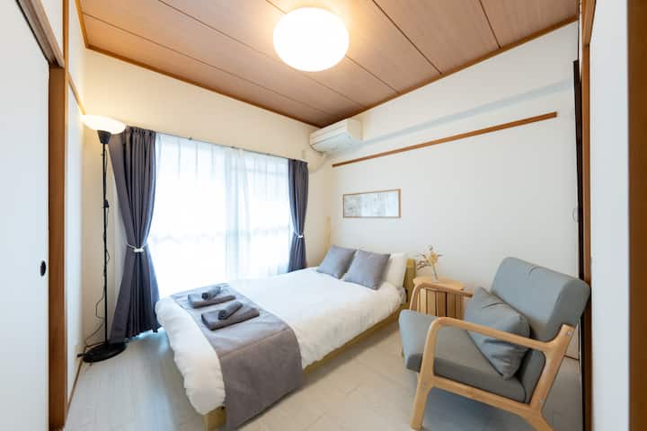 住吉駅徒歩5分/40㎡6名収容/電車でスカイツリー10分・浅草15分・新宿20分 - Ueno
