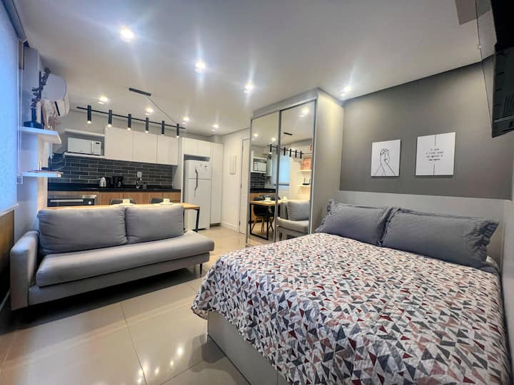 Flat Aconchegante, Com Conforto E Praticidade - Porto Alegre